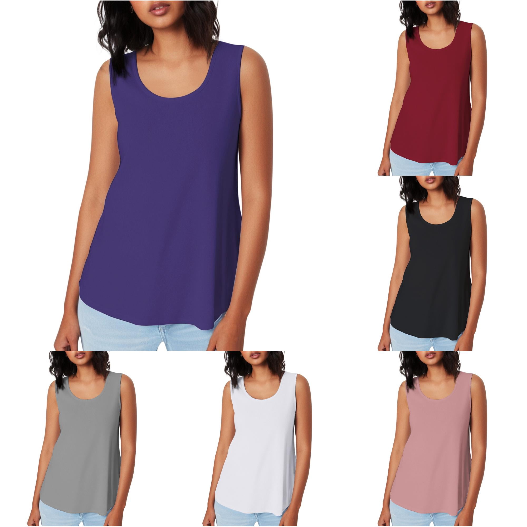 Ladies' Casual Fashion Tank Top Spaghetti Strap Camisole V Neck ...