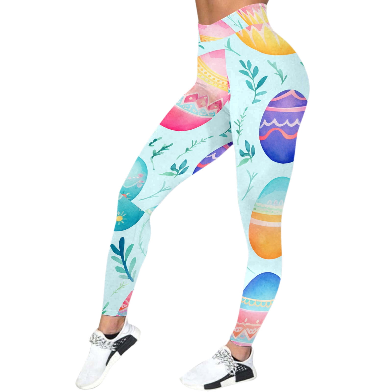 Ladies Classic Legging Colorful Trendy Casual Print Breathable Trousers ...
