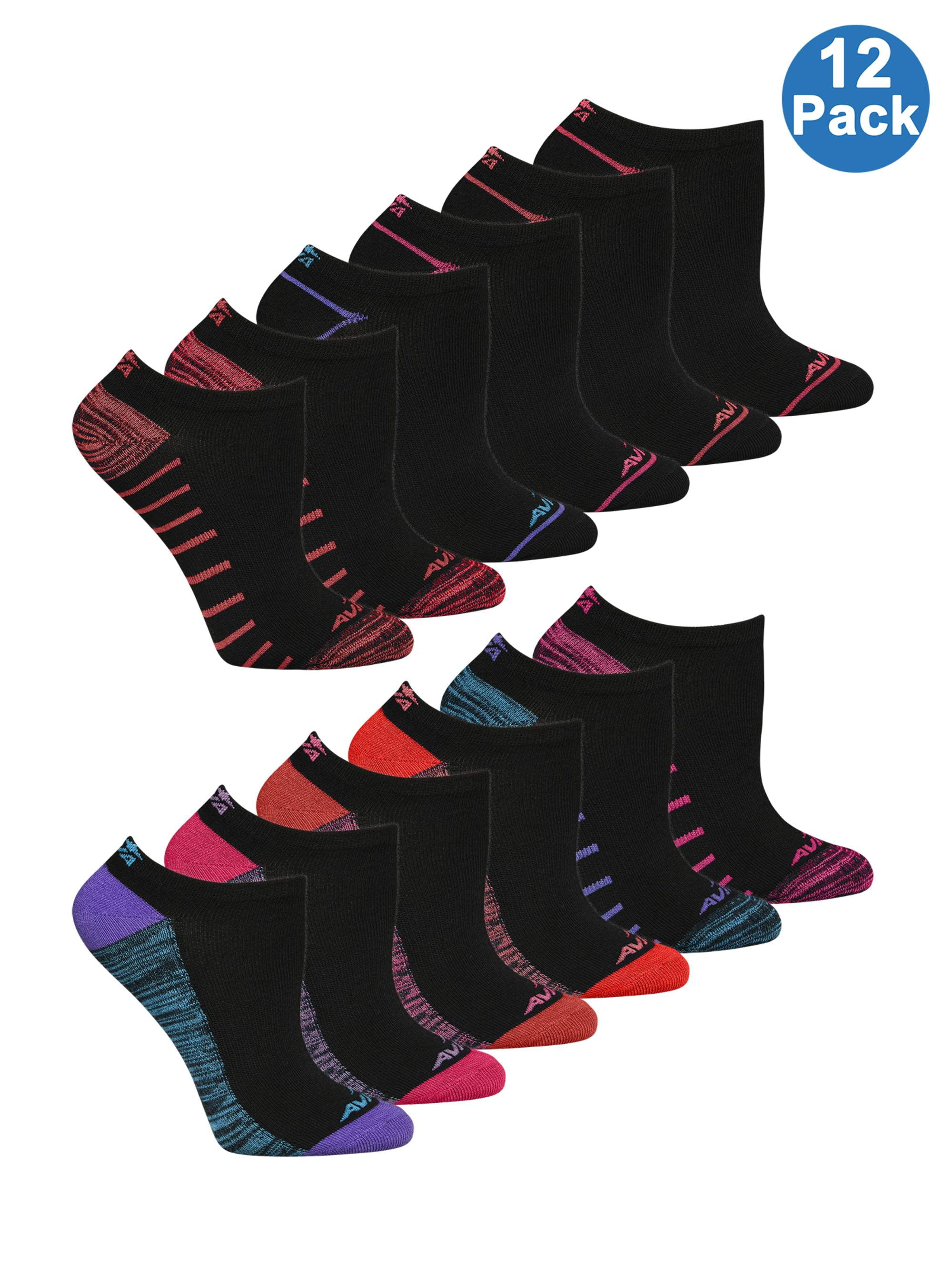 Ladies Color Pulse Sock, 12 Pack - Walmart.com