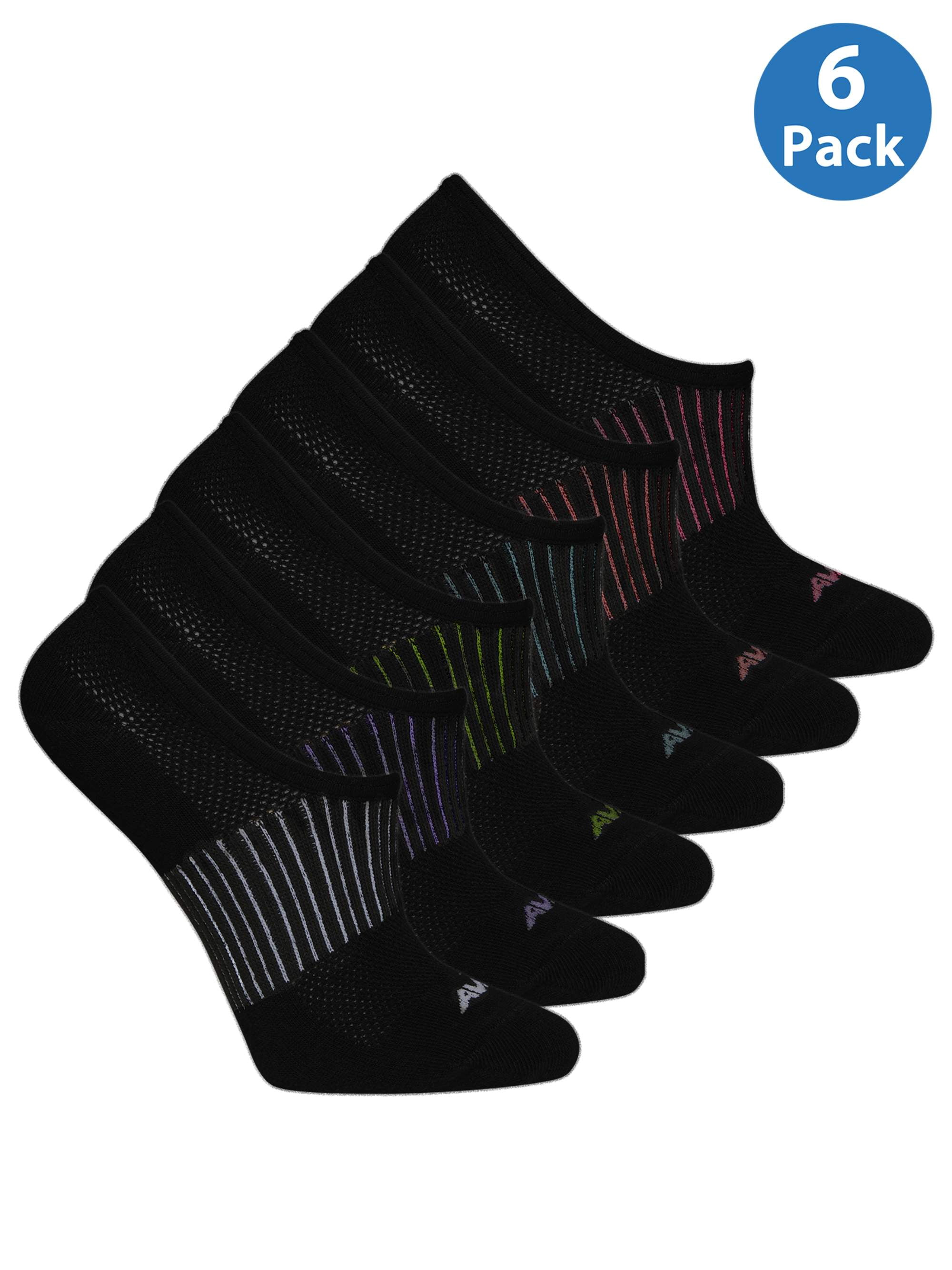 Ladies Compression Low cut Sock, 6 Pack - Walmart.com