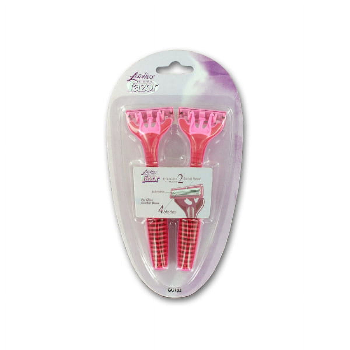 Ladies Disposable Razor Set (Available in a pack of 24) - Walmart.com