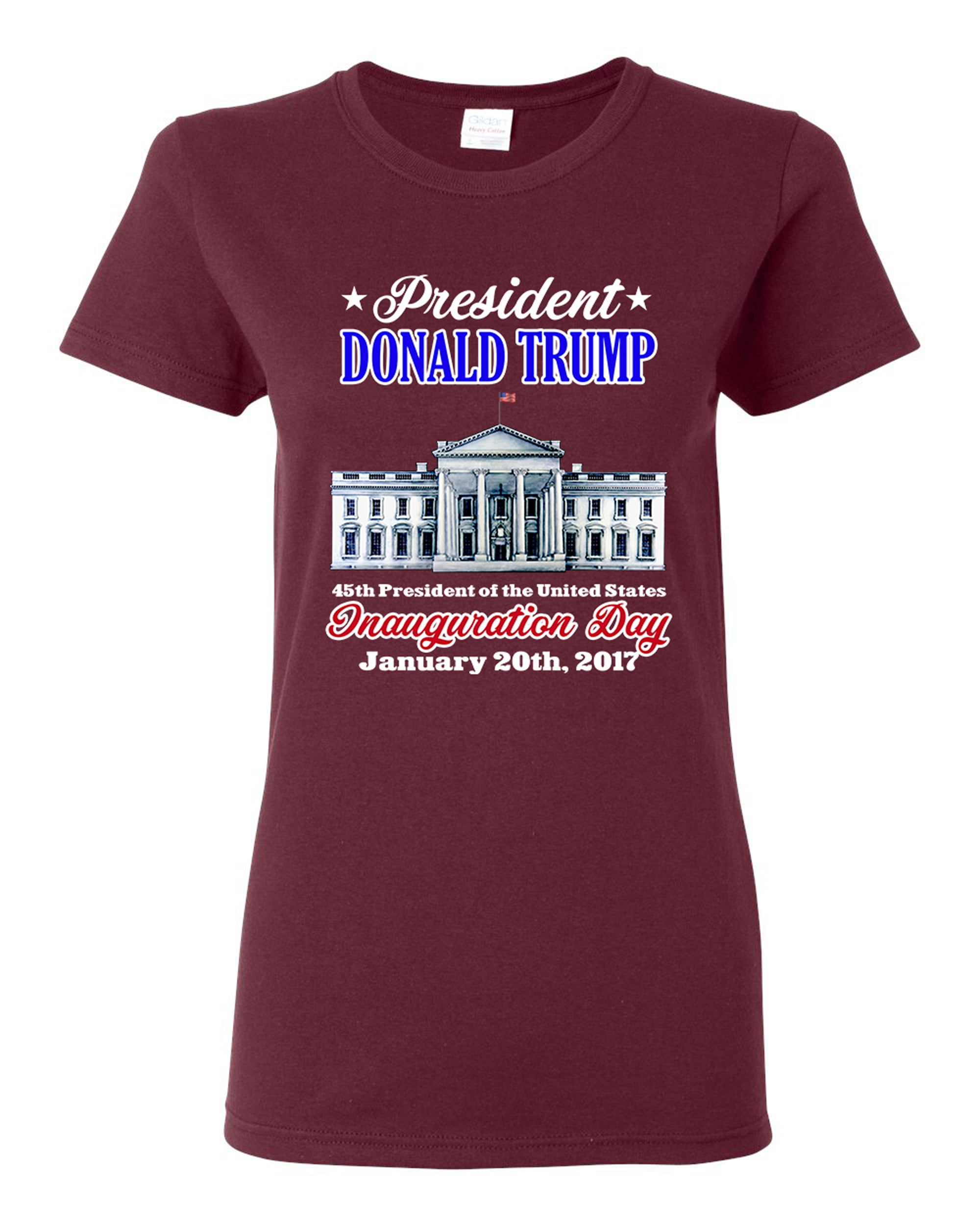 Ladies Donald Trump White House Inauguration Day 45th President DT T ...