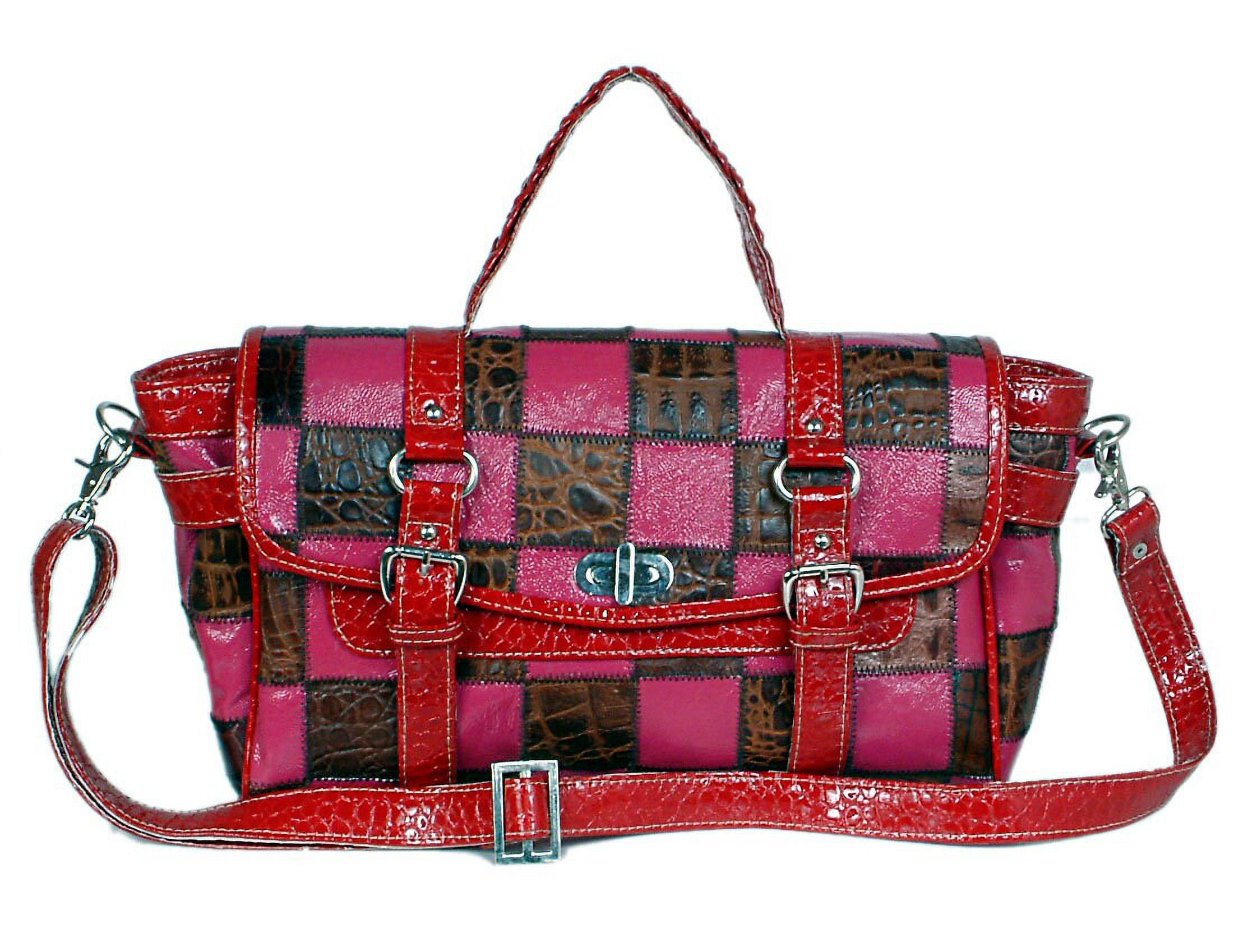 Ladies Handbag , Top Handle Bag , Leather Shoulder Bag , Colourful ...