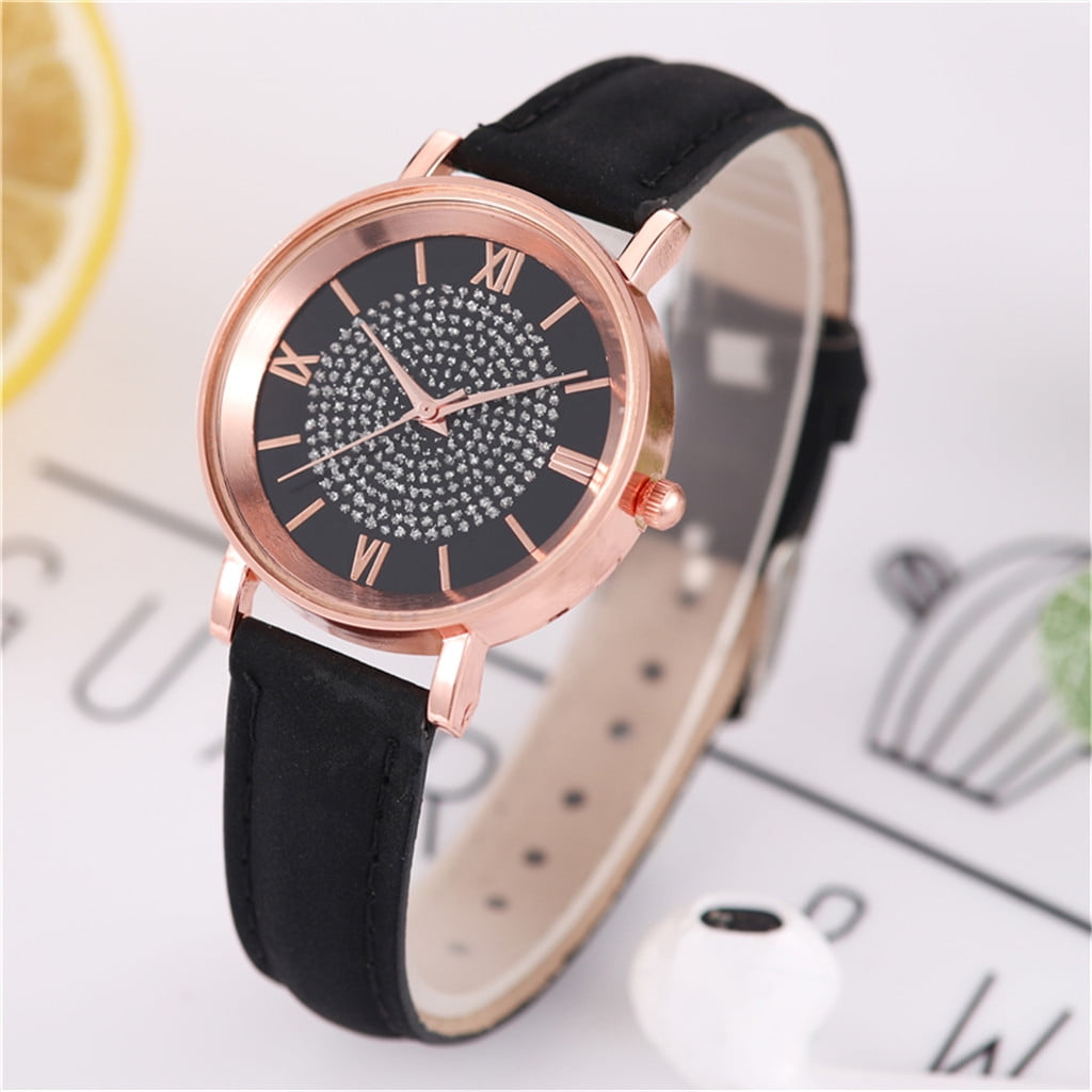 Ladies High-end Quartz Watch Stainless Steel Luminous Dial Leisure ...