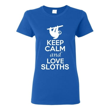 Ladies Keep Calm And Love Frogs Snake Animal Lover T-Shirt Tee ...