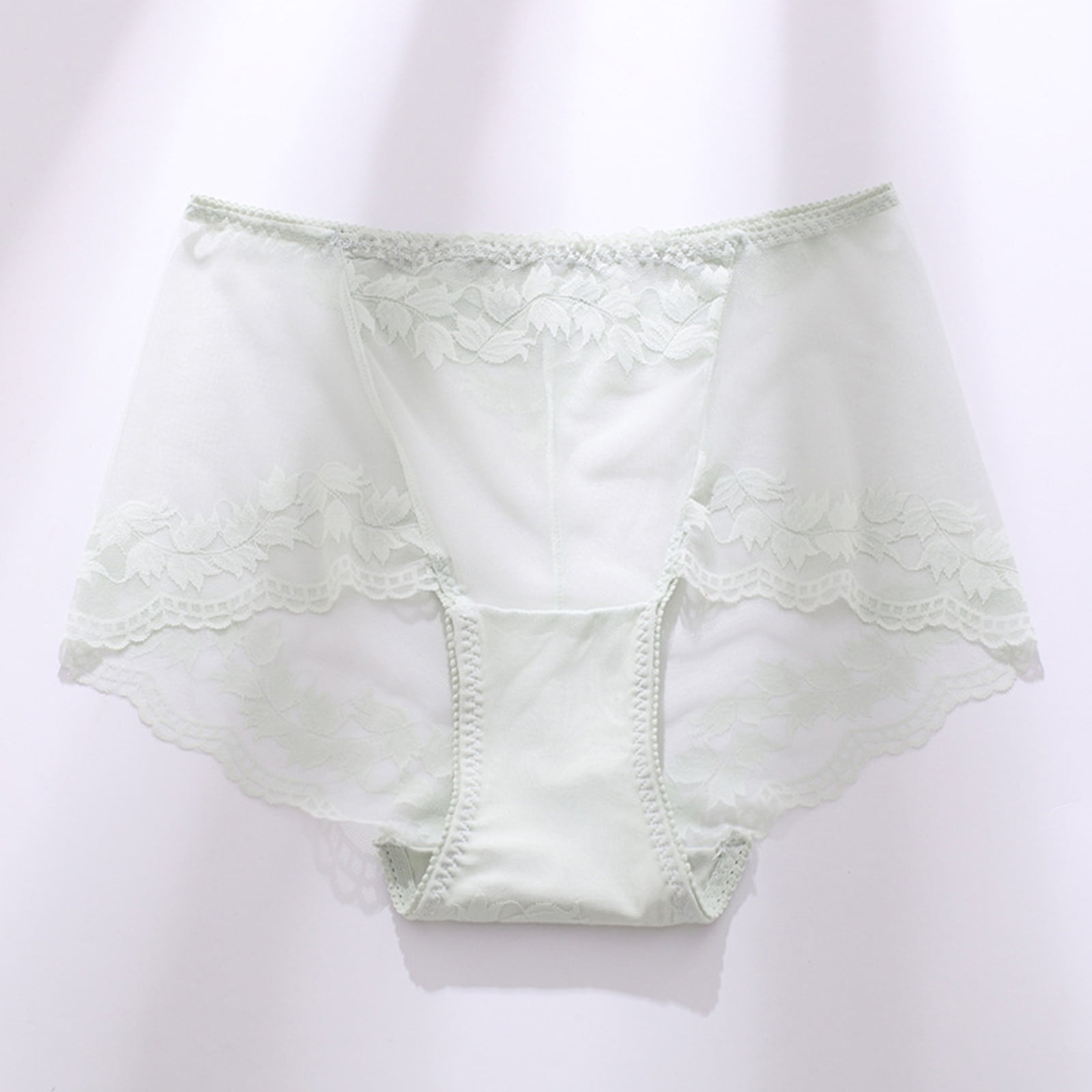 Ladies Lace Underwear With A Mid Rise Design Sexy Hollow Out Pure ...