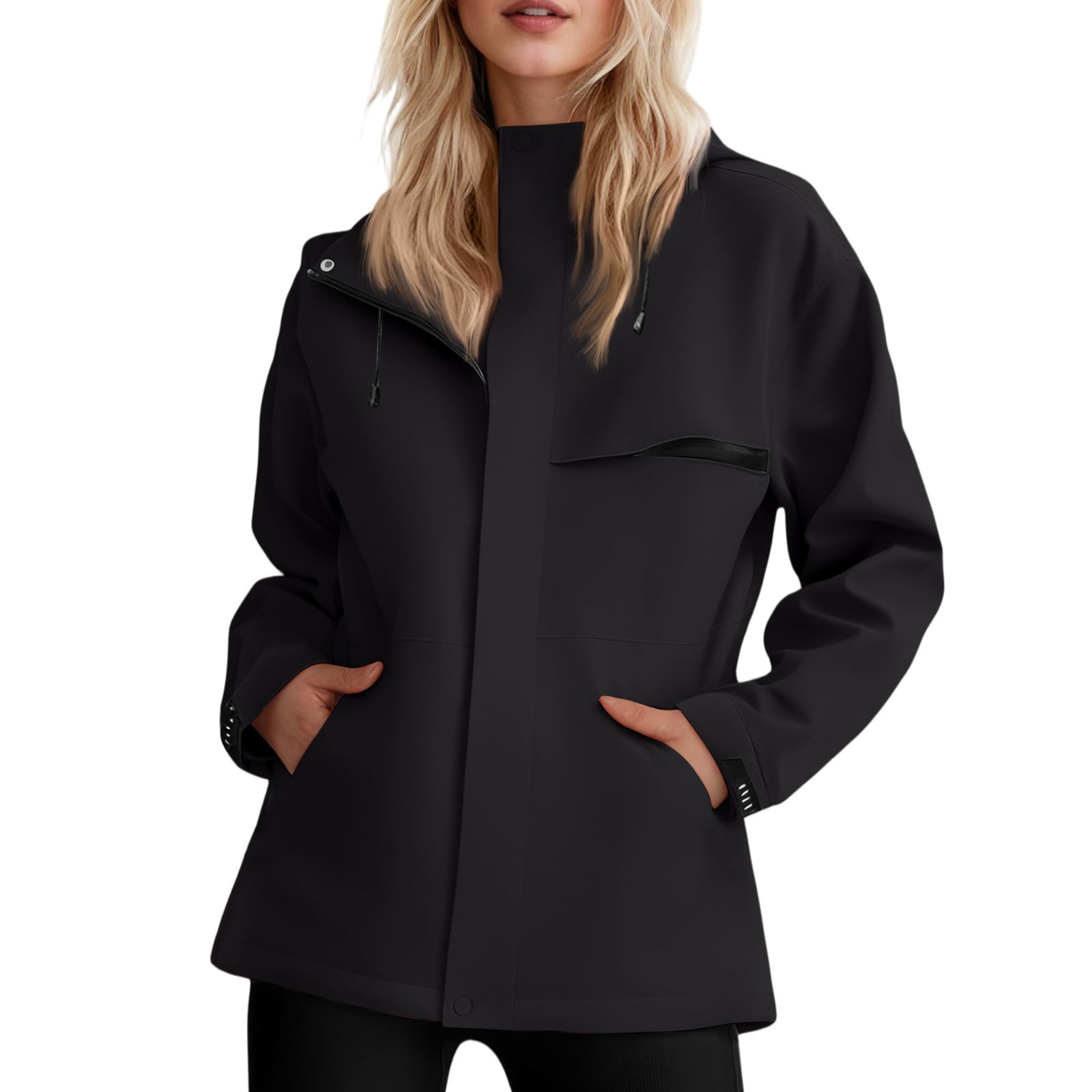 Ladies' Loose Comfortable Fashionable Outdoor Windproof And Waterproof Jacket,Women's Softshell ...