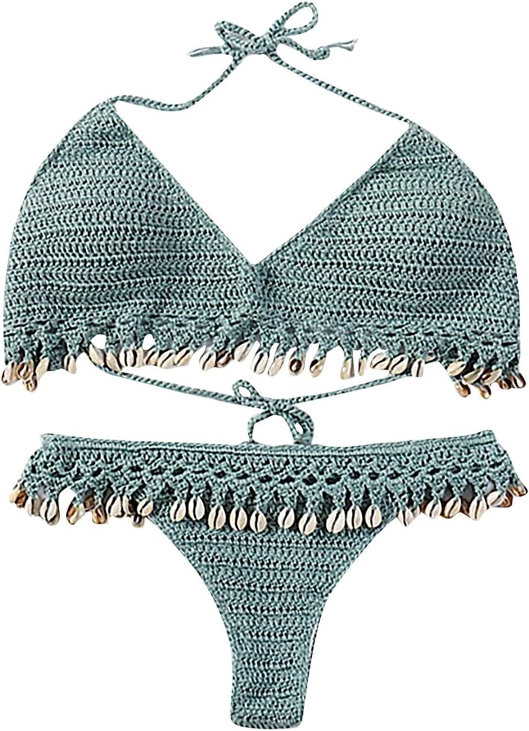 Ladies Micro Bikini Set Swimsuit Micro Bikini Set Women Sexy Hawaiian Triangle Micro Bikini