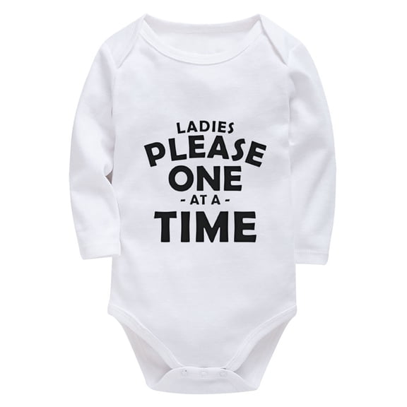 Back Off I Have A Crazy Aunt Newborn Romper Baby Girl Long Sleeve ...