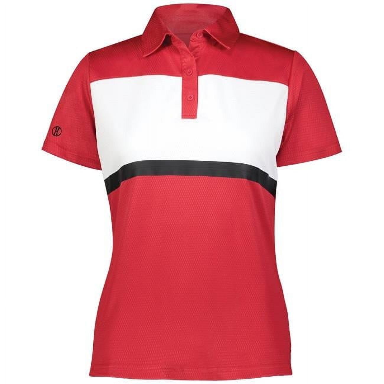 Ladies Prism Bold T-Shirt, Scarlet & White - Extra Large - Walmart.com