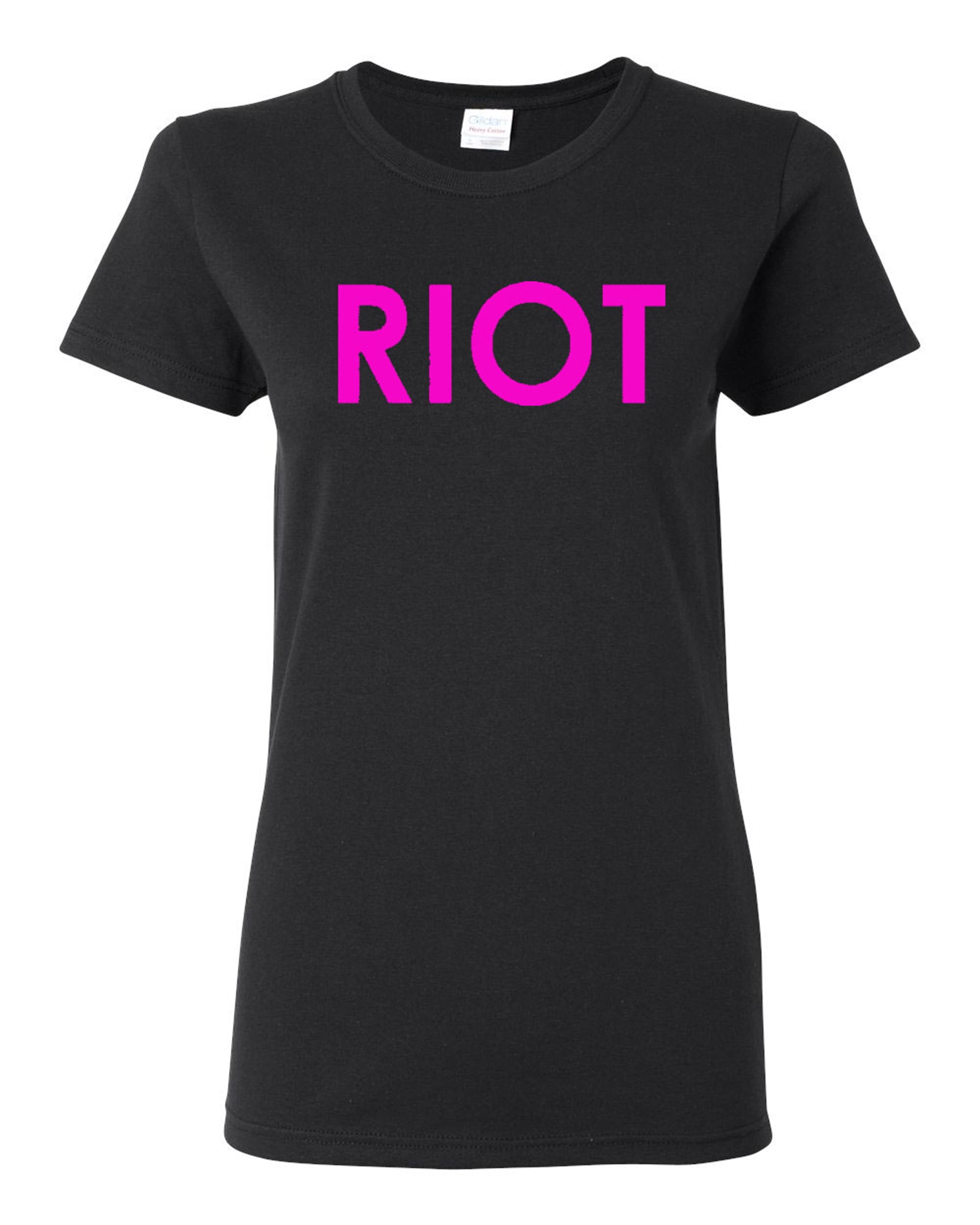 Ladies Riot Super T-Shirt Tee - Walmart.com