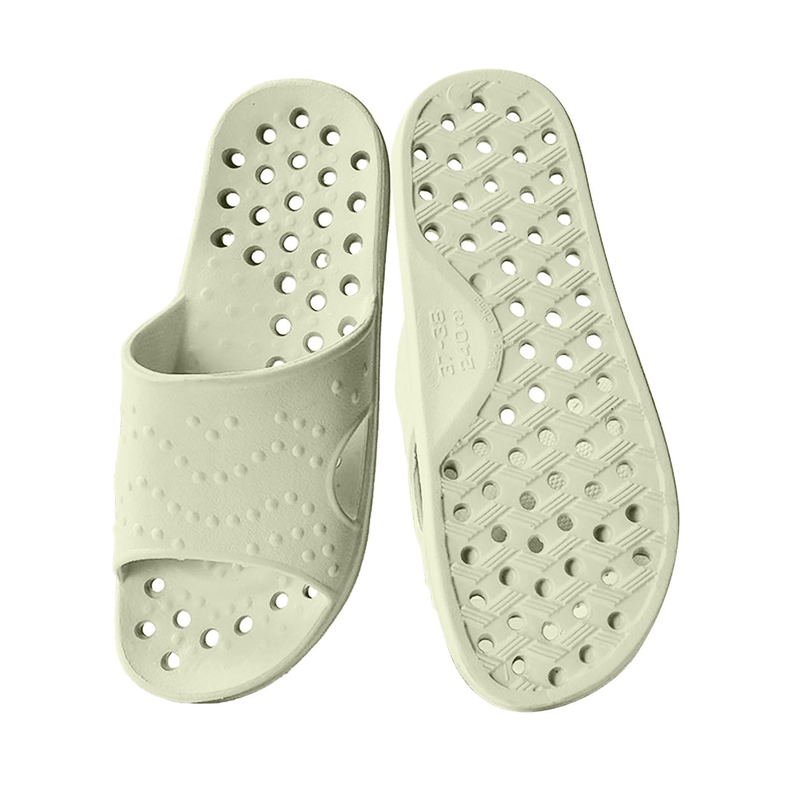 LIANGP Ladies Slippers Shower Shoes For Women Quick Drying Non Slip ...