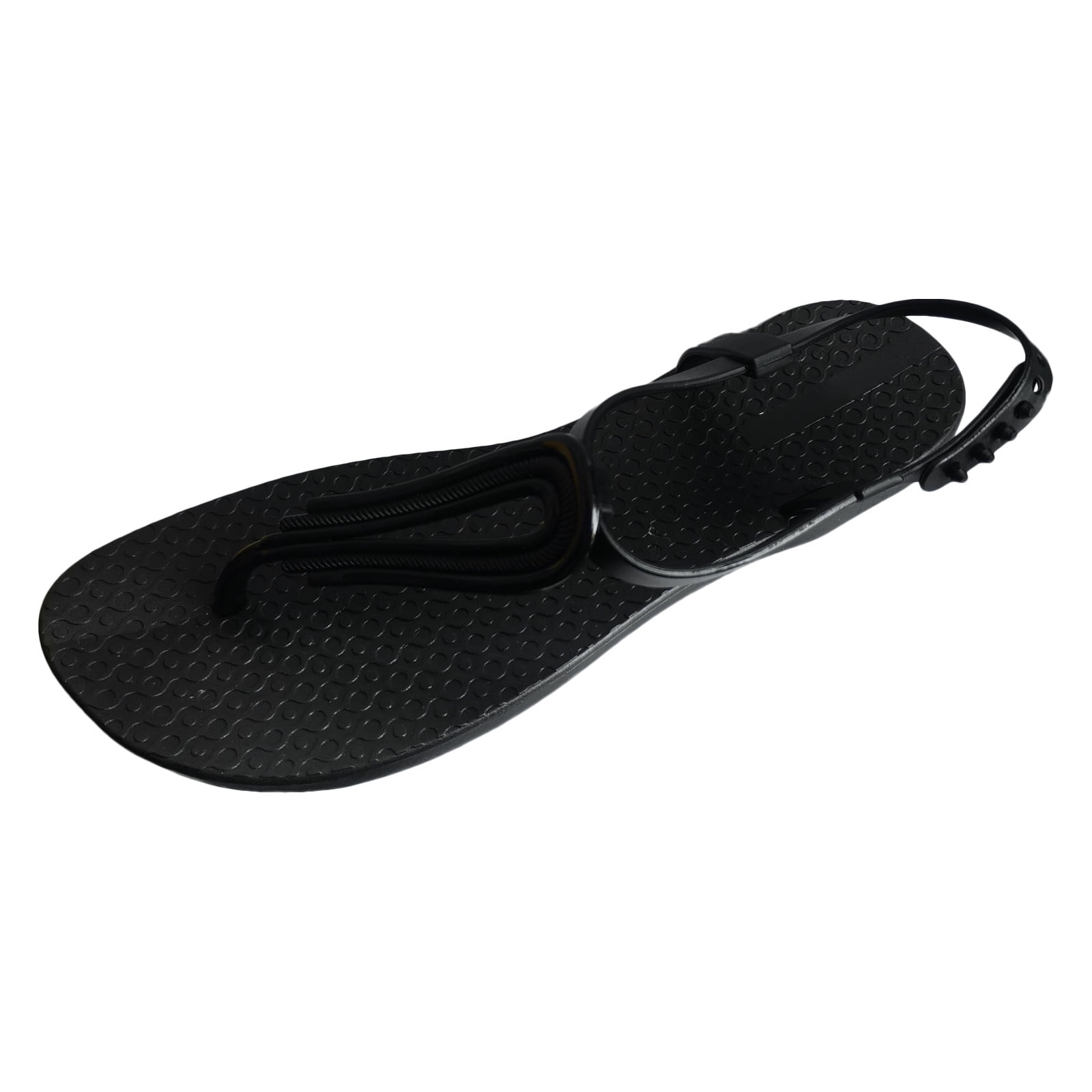 Ladies Summer Casual Solid Colour Clip Toe Soft Bottom Beach Outer Wear Flat Bottom Big Size