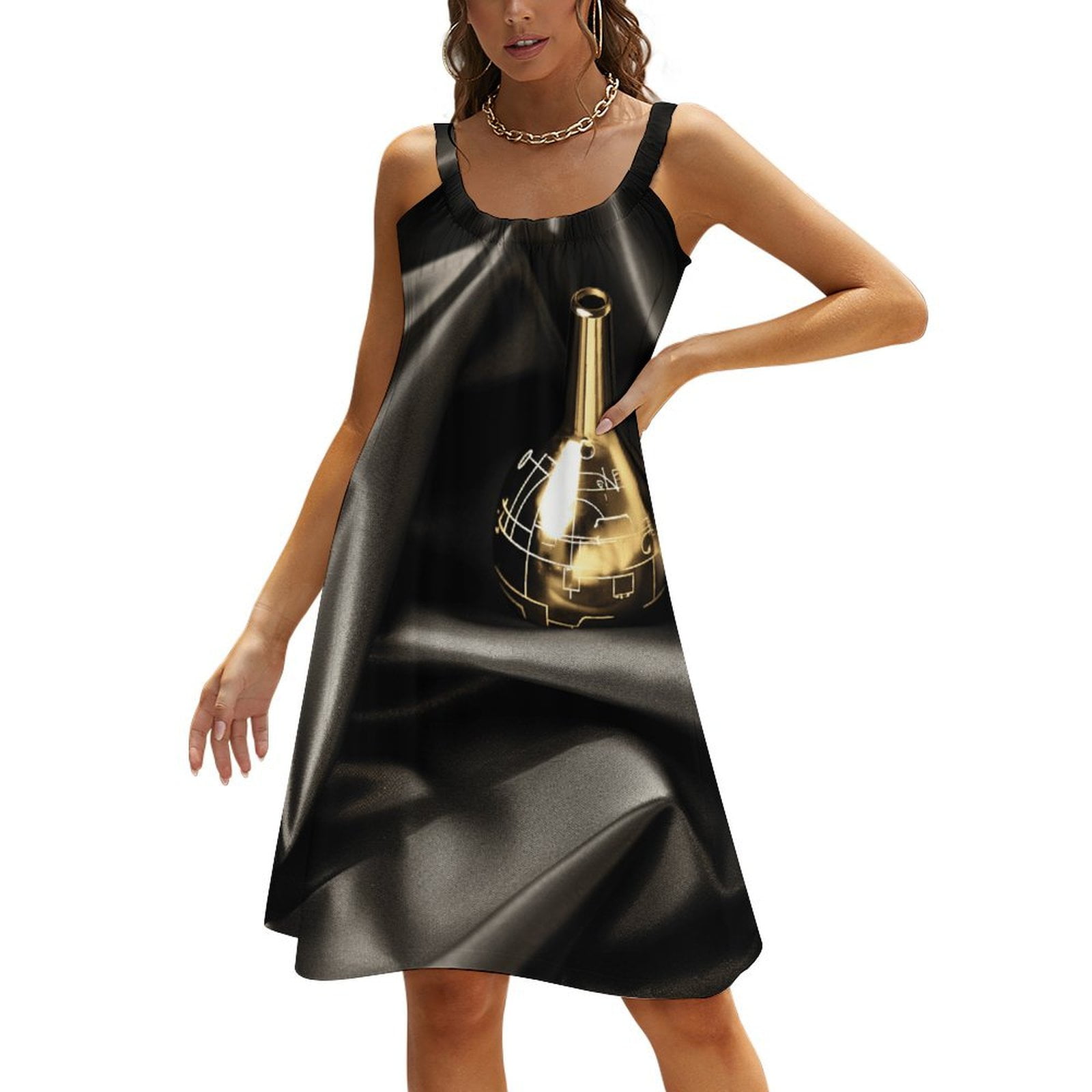 Ladies' Summer Dress Beach Sleeveless Educational Math Formula T-shirt ...