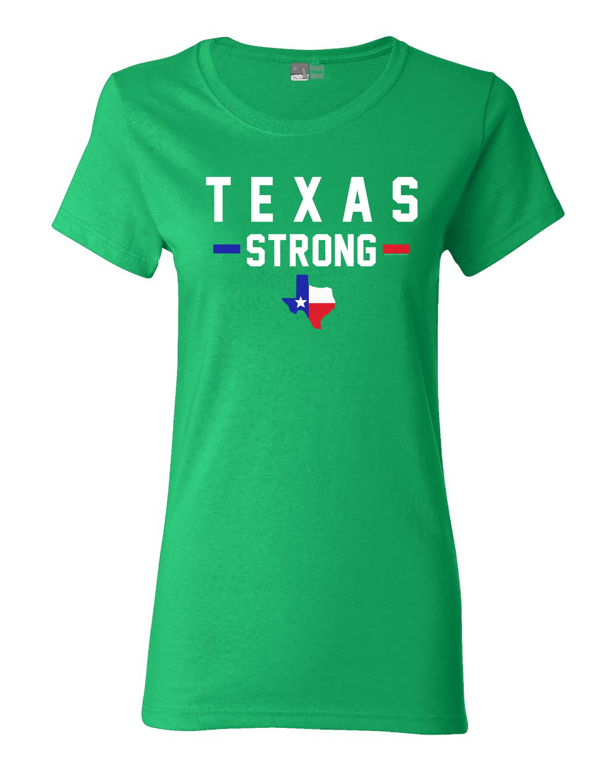 Ladies Texas Strong Map USA Survivor 2017 DT T-Shirt Tee - Walmart ...
