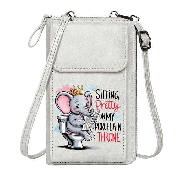 Ladies Wallet Bag Classic Pattern Ladies Messenger Phone Holder Special ...