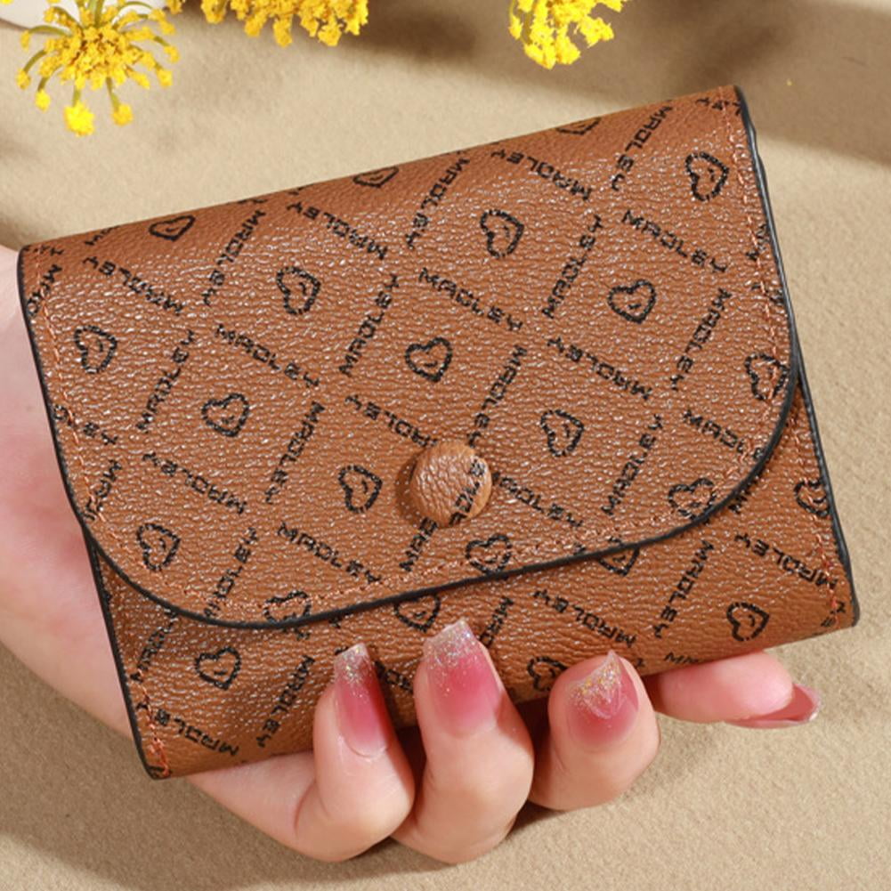 Ladies' Wallet Zero Wallet Letter Love Flower Material Handbag C4N6 ...