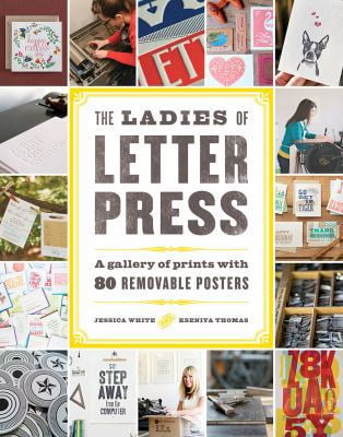 Pre-Owned Ladies of Letterpress: A Gallery of Prints with 86 Removable ...