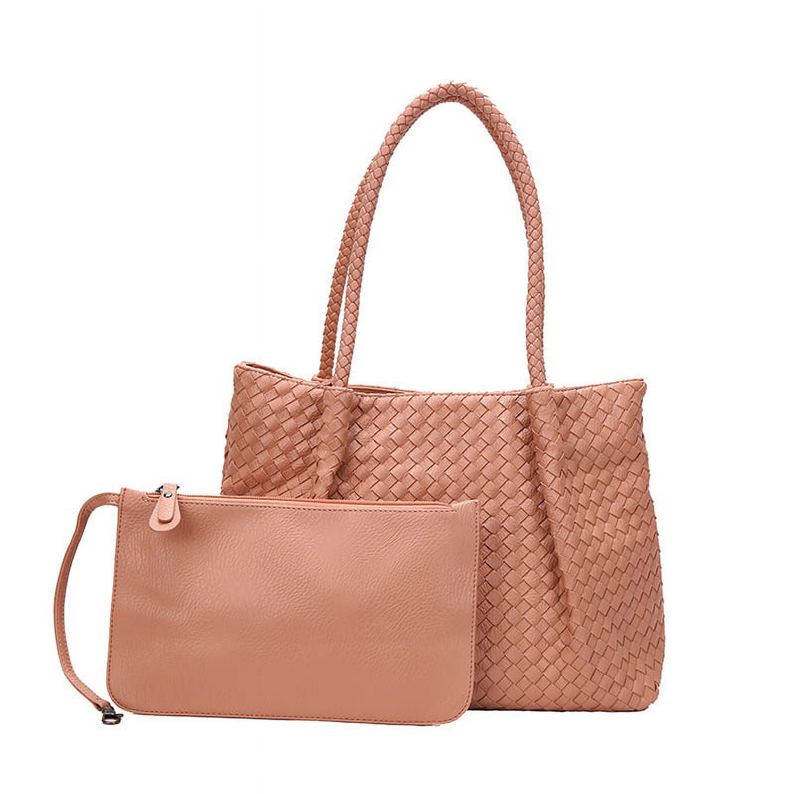 Ladies pu Woven bag 2023 new spring Tote Bag fashion High-capacity ...