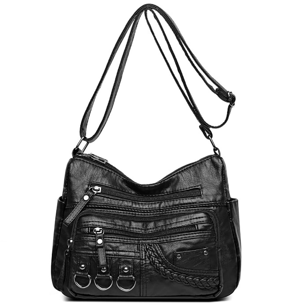 Minsong Women's Crossbody Bag Lightweight Multi-Pocket Design with ...