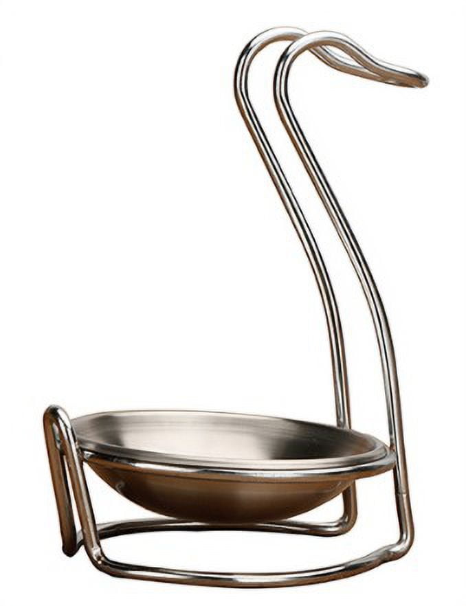 Ladle Rest Stainless Steel Spoon Holder Spoon Stand Metal Spoon ...