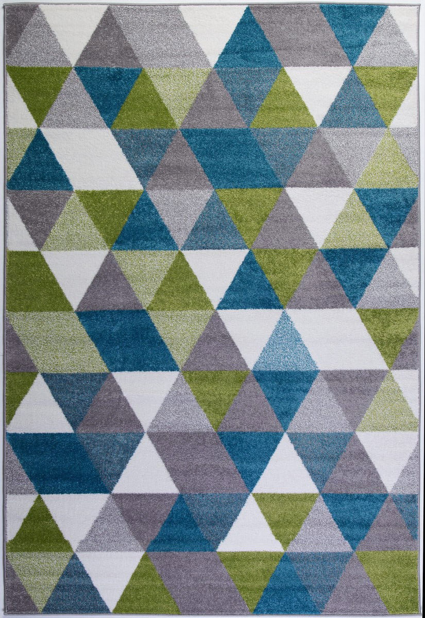 Ladole Rugs Boston Collection Geometric Pattern Empire Triangles Area ...