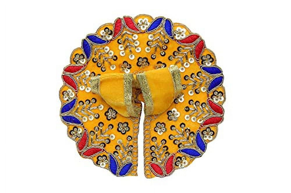 Ladoo Laddu Gopal Dress Cloth Bhagwan Poshak of Indian God Bal Krishna ...