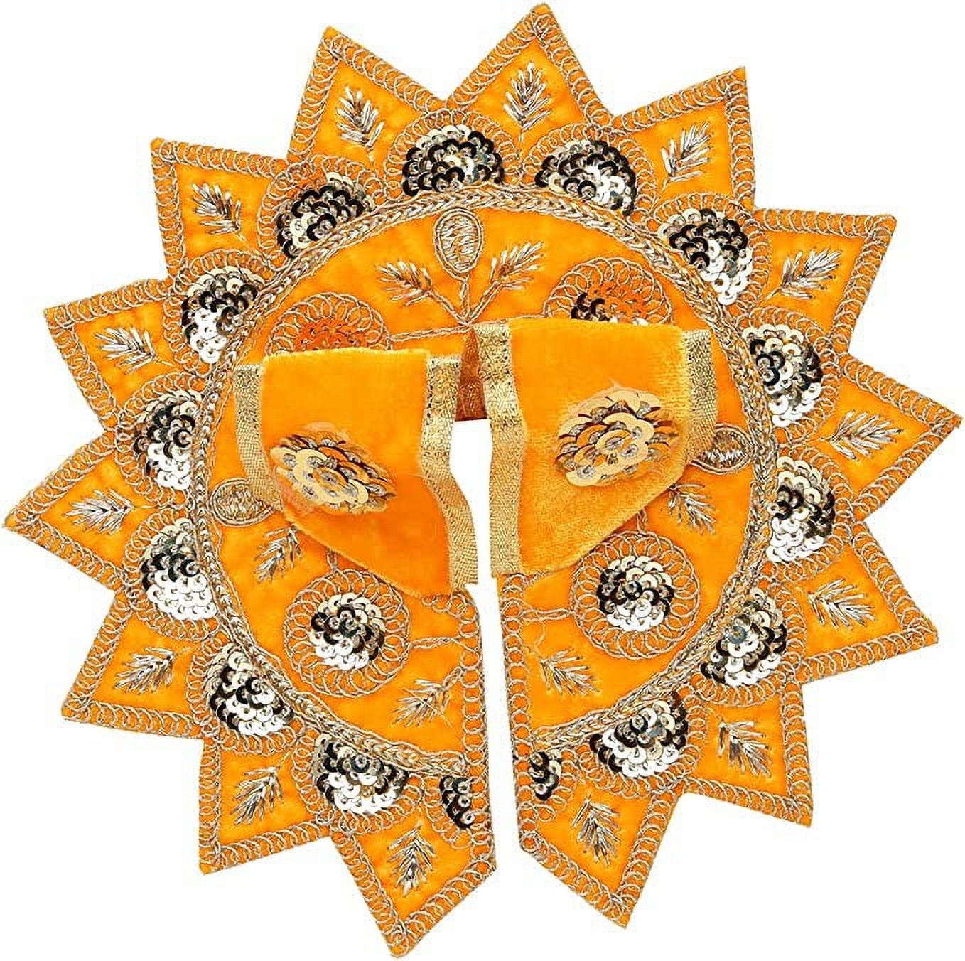 Ladoo Laddu Gopal Dress Cloth Bhagwan Poshak of Indian God Bal Krishna ...