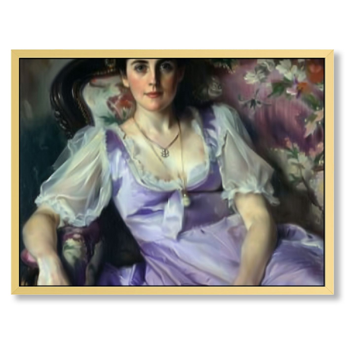 Lady Agnew of Lochnow By John Singer Sargent Poster Canvas Wall Art Hom ...