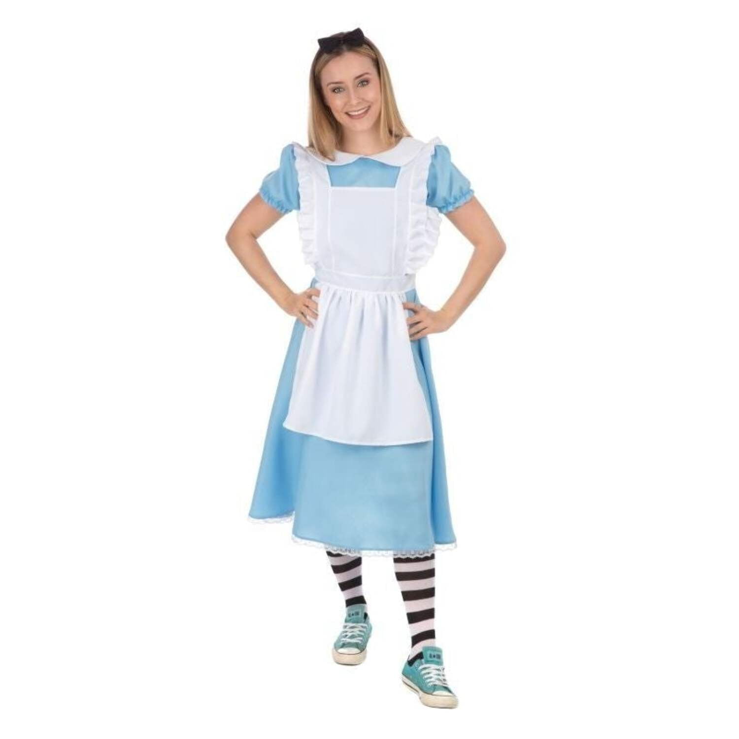 Lady Alice in Wonderland Blue Dress - Walmart.com