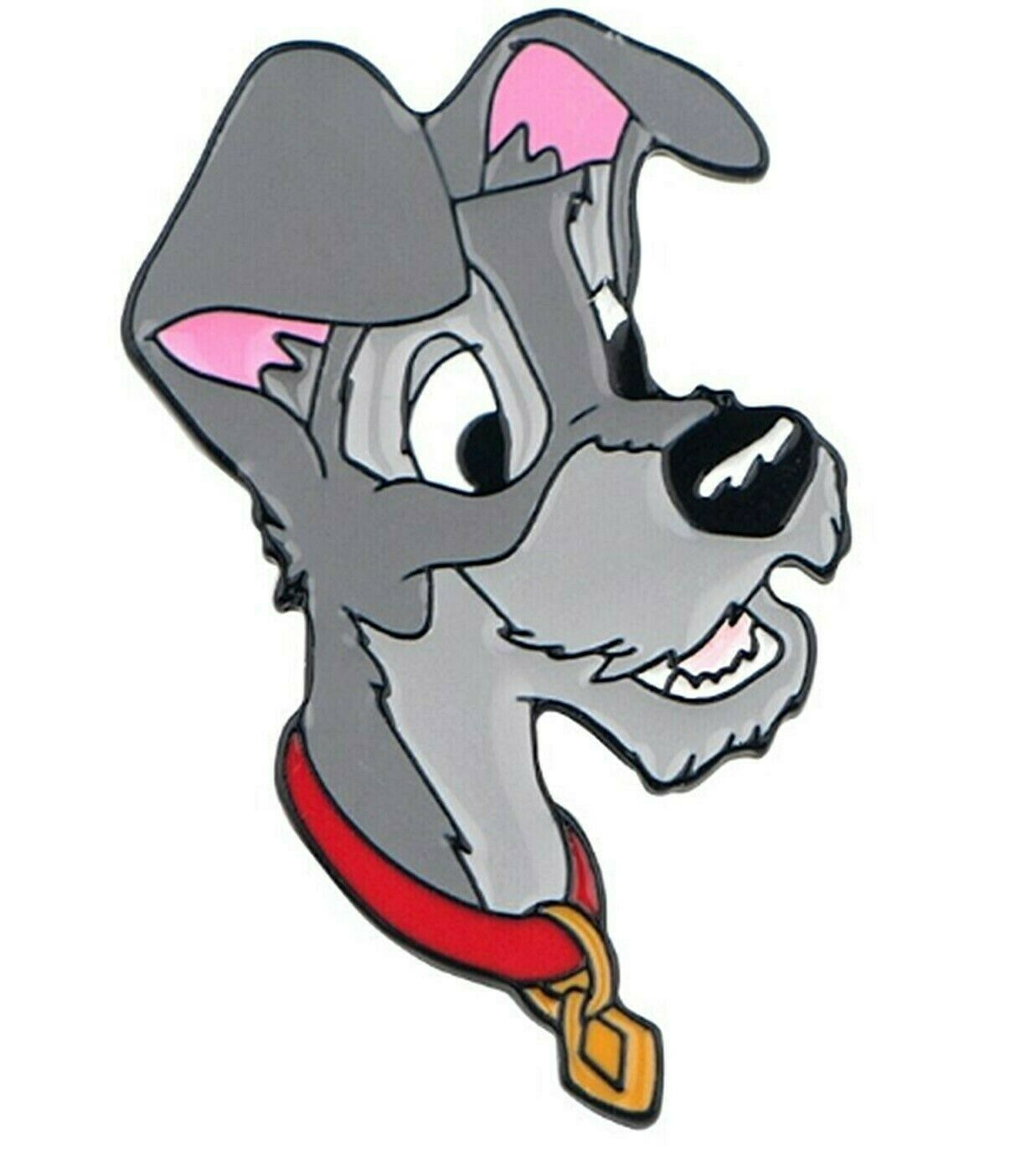 Lady And The Tramp Tramp Character 1.2 Inches Tall Enamel Metal Pin ...