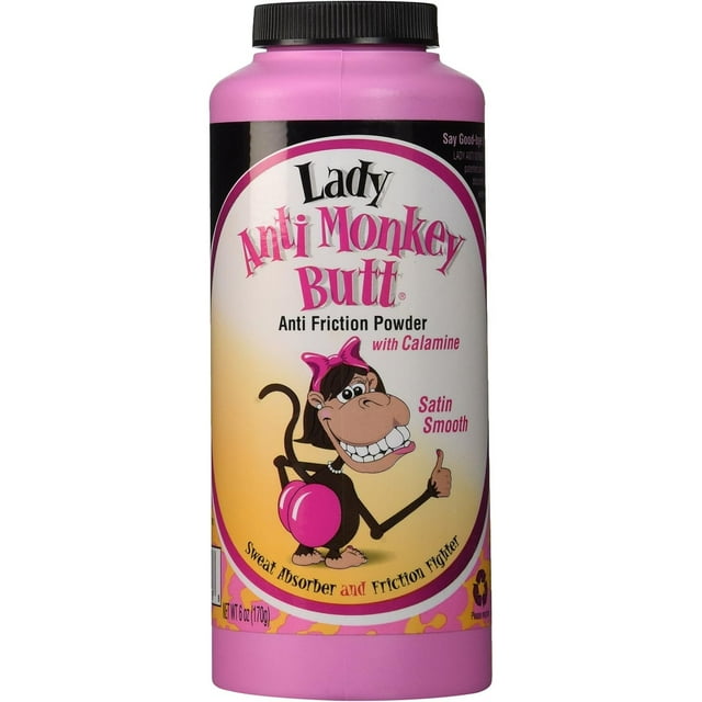 Lady Anti-Monkey Butt Powder with Cornstartch - Net Wt. 6 oz.[Health and Beauty] [Misc ...