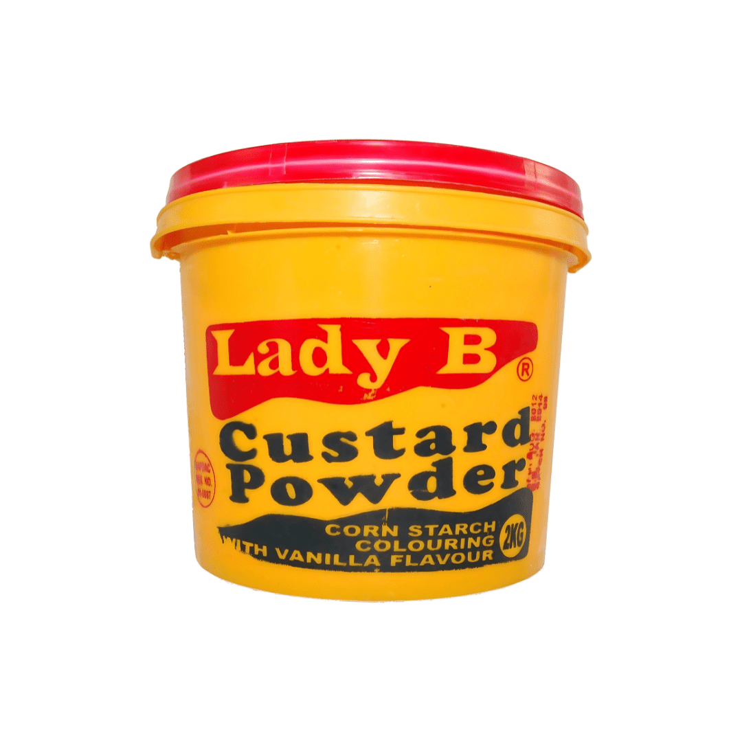 Lady B Custard Powder | Corn Starch with Vanilla Flavor | Easy to Make ...