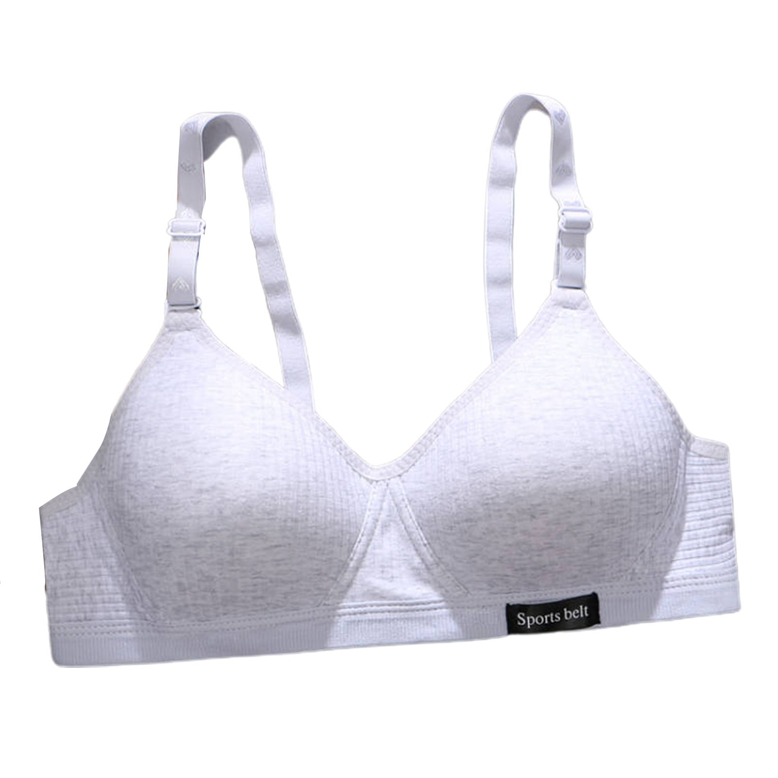 Lady Bra Three Buckles No Rims Adjustable Shoulder Straps Seamless ...