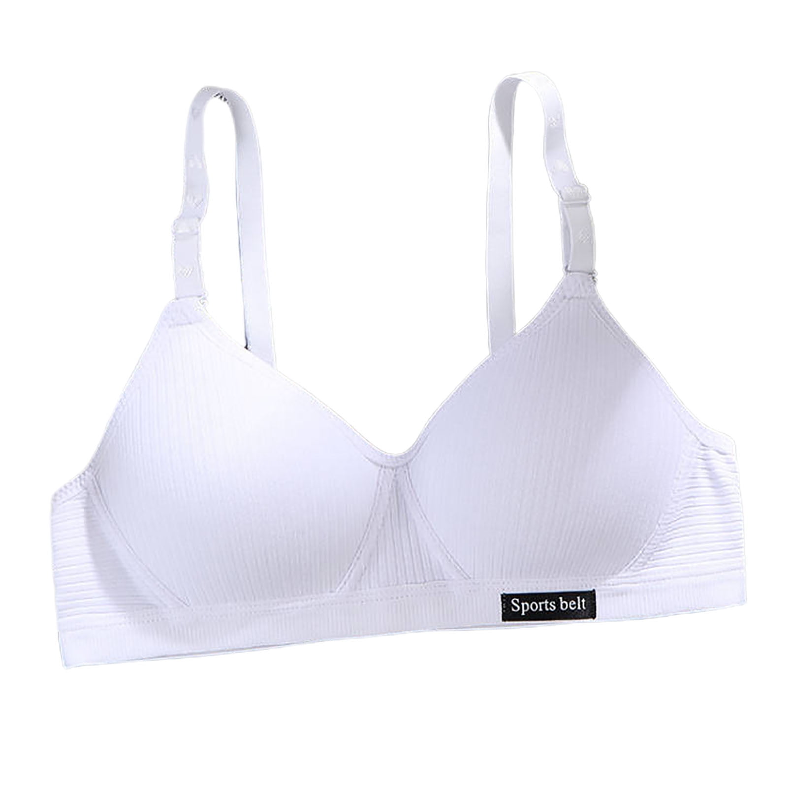 Lady Bra Three Buckles No Rims Adjustable Shoulder Straps Seamless ...