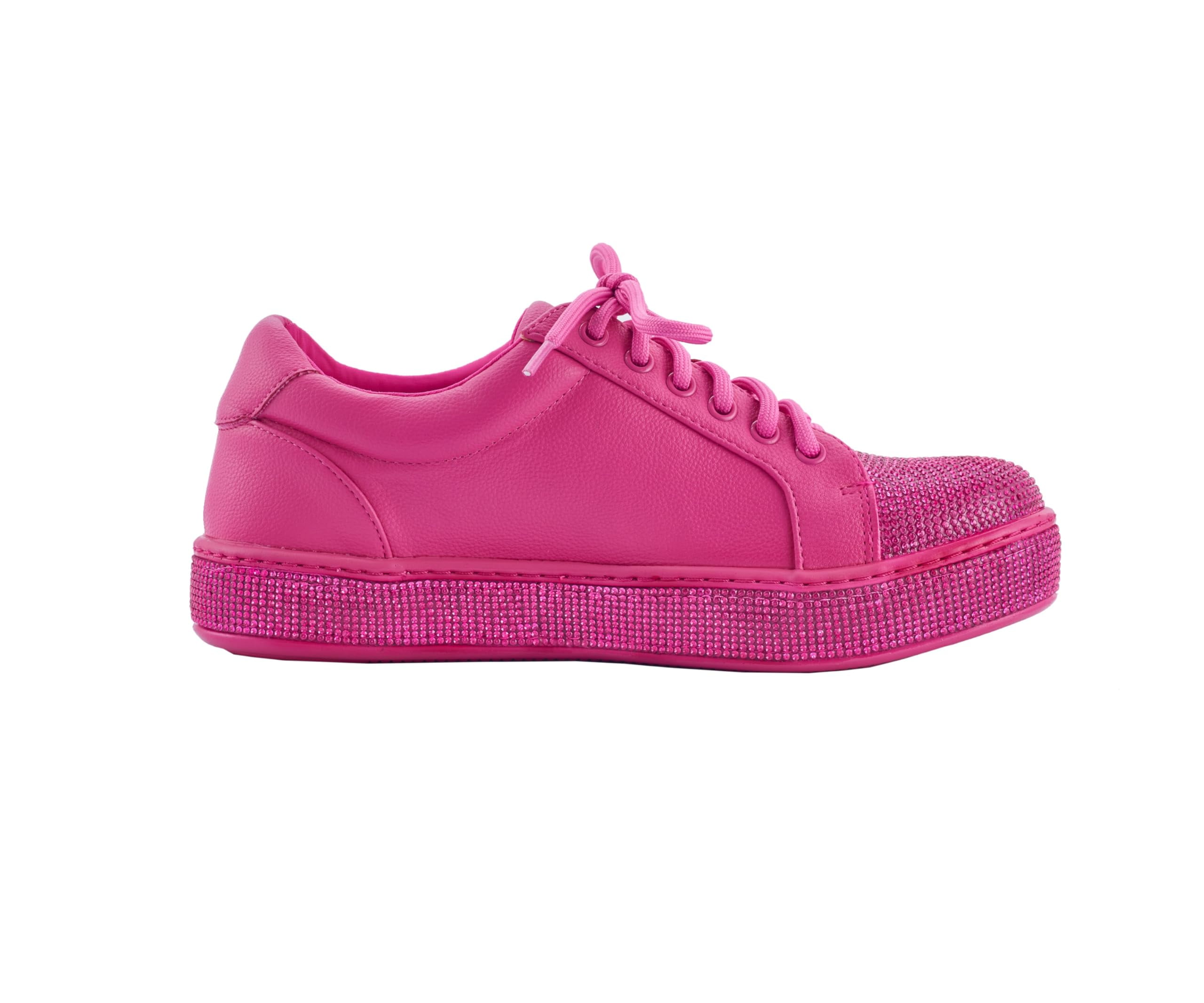 Lady Couture Legend Fashion Athletic Sneaker On A Glitzy Platform ...