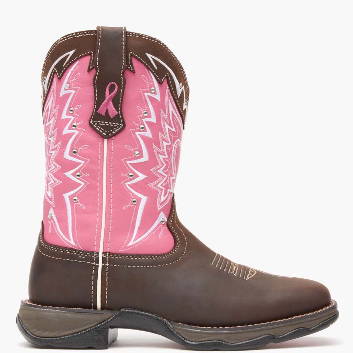 Durango Women's Lady Rebel Pink Western Boot, Size 9.5(M), Benefiting ...