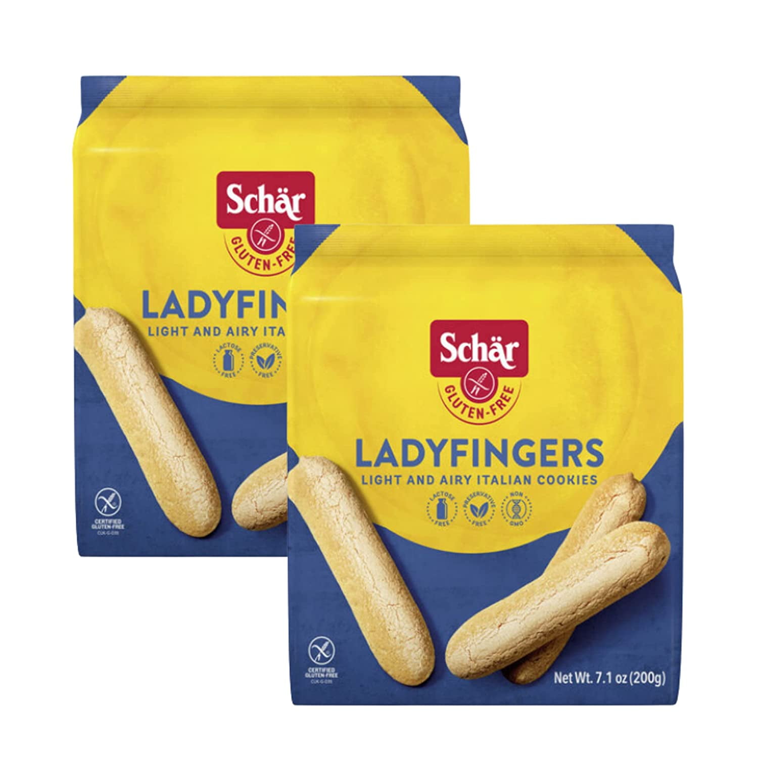 - Lady Fingers - Certified Gluten Free - No GMO's, Lactose, Wheat or ...