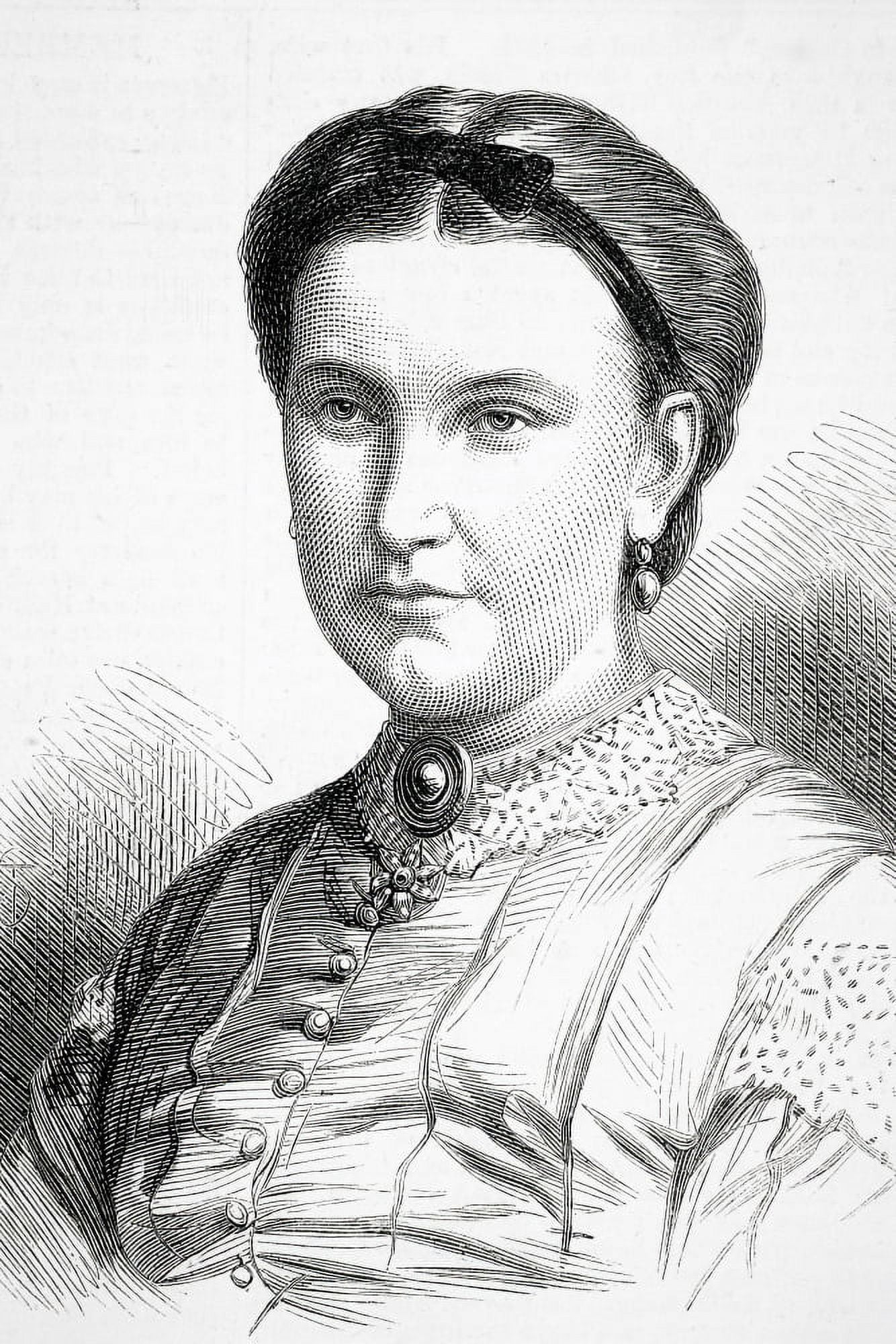 Lady Florence Baker Second Wife Of English Explorer Sir Samuel White ...