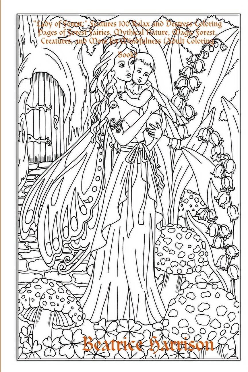 Enchanted Forest Coloring Page