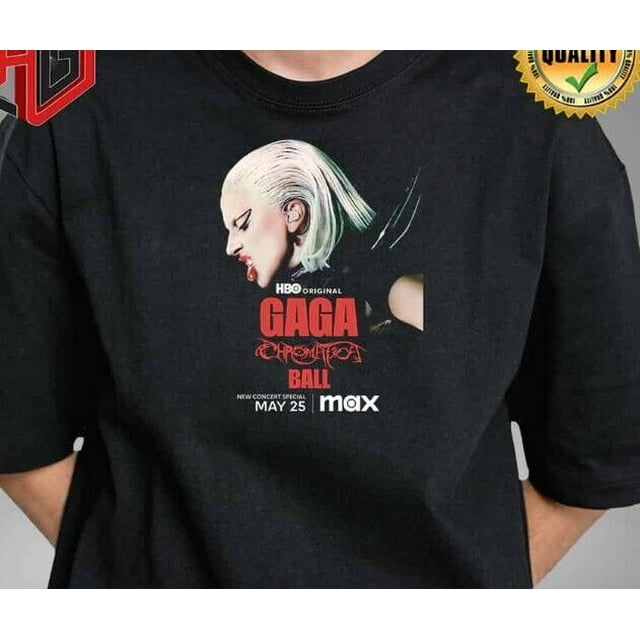 Lady Gaga Chromatica Ball May 25 2024 Hbo Original T-Shirt - Walmart.com