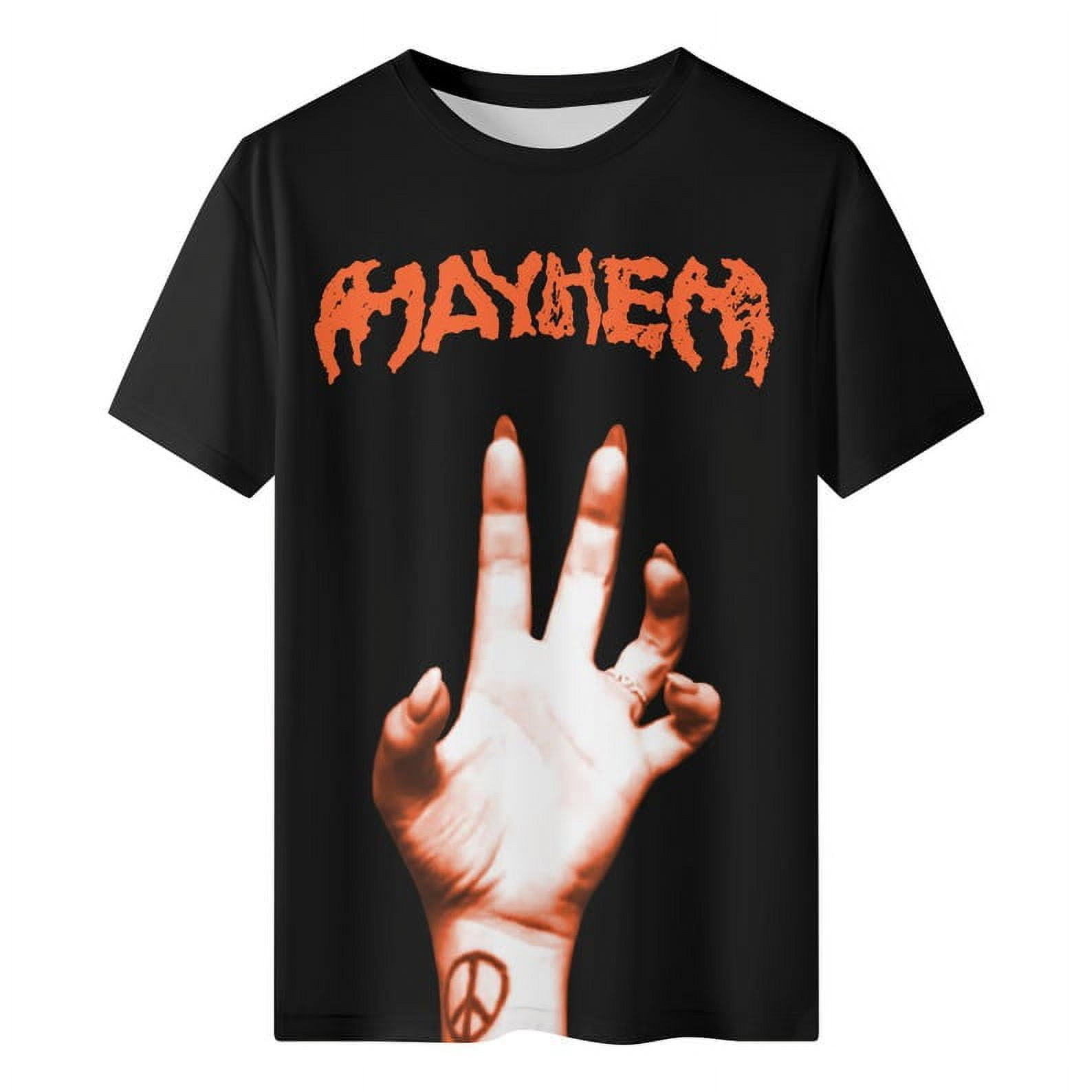 Lady Gaga Mayhem Hand Paws Up Black Unisex T-Shirt Tee - Lady Gaga ...