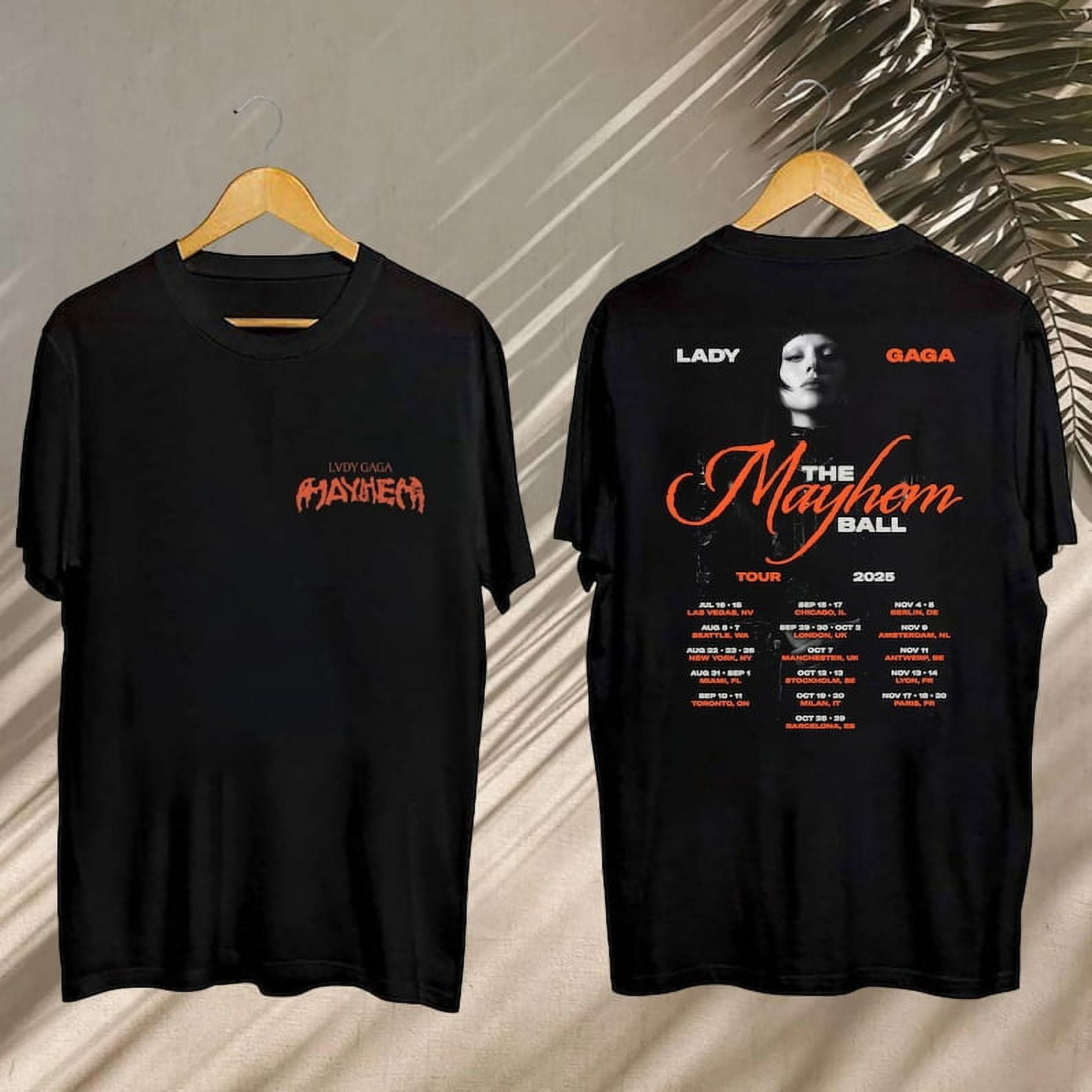 Lady Gaga Mayhem Shirt, Lady Gaga The Mayhem Ball Tour 2025 Shirt, Lady ...