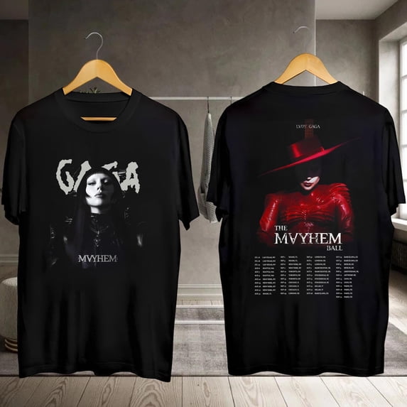 Lady Gaga The Mayhem Ball Tour Shirt, Lady Gaga Tee, The Mayhem Ball ...