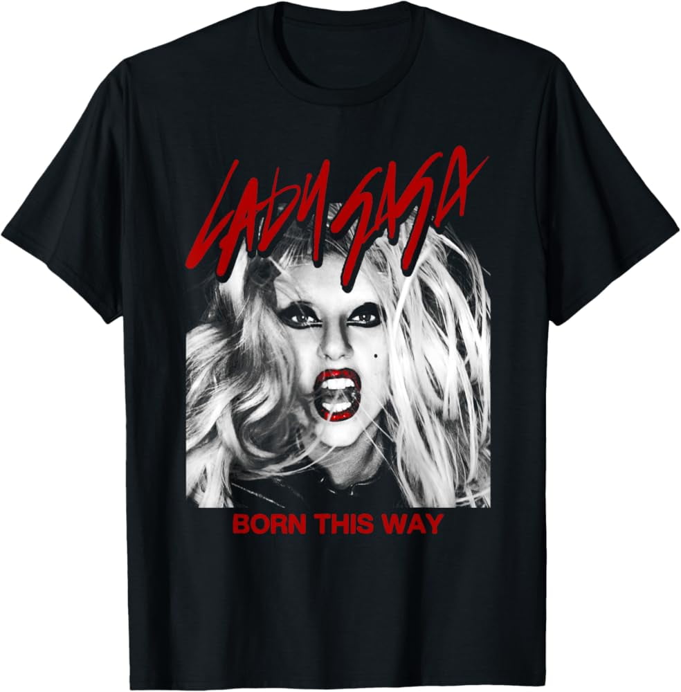 Lady! Gaga! Tour Lights Graphic Top – Bold Performance Vibe for fans ...