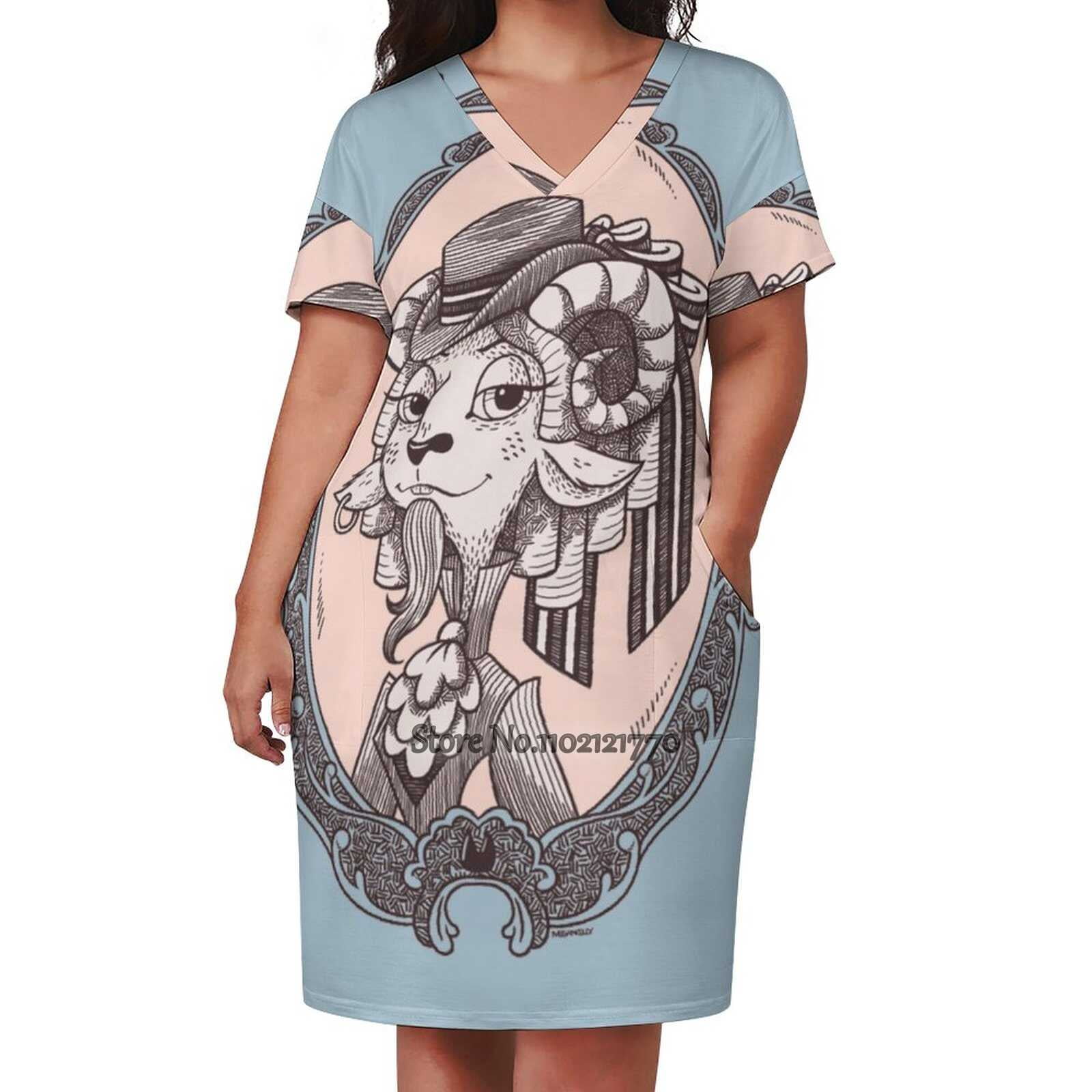 Lady Goat Square Neck Dress Back Lacing Backless Dress Elegant Beach ...