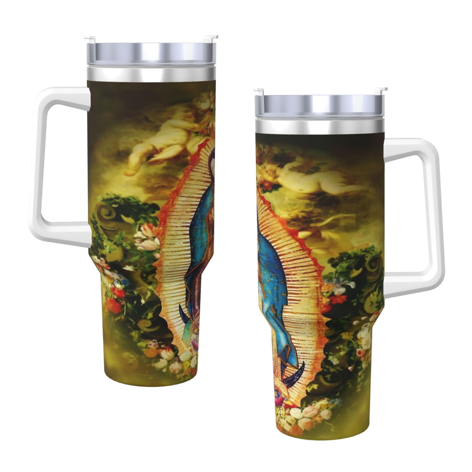 Our Lady Of Guadalupe Mexican Virgin Mary Mexico Aztec Tilma 20-105 40 ...