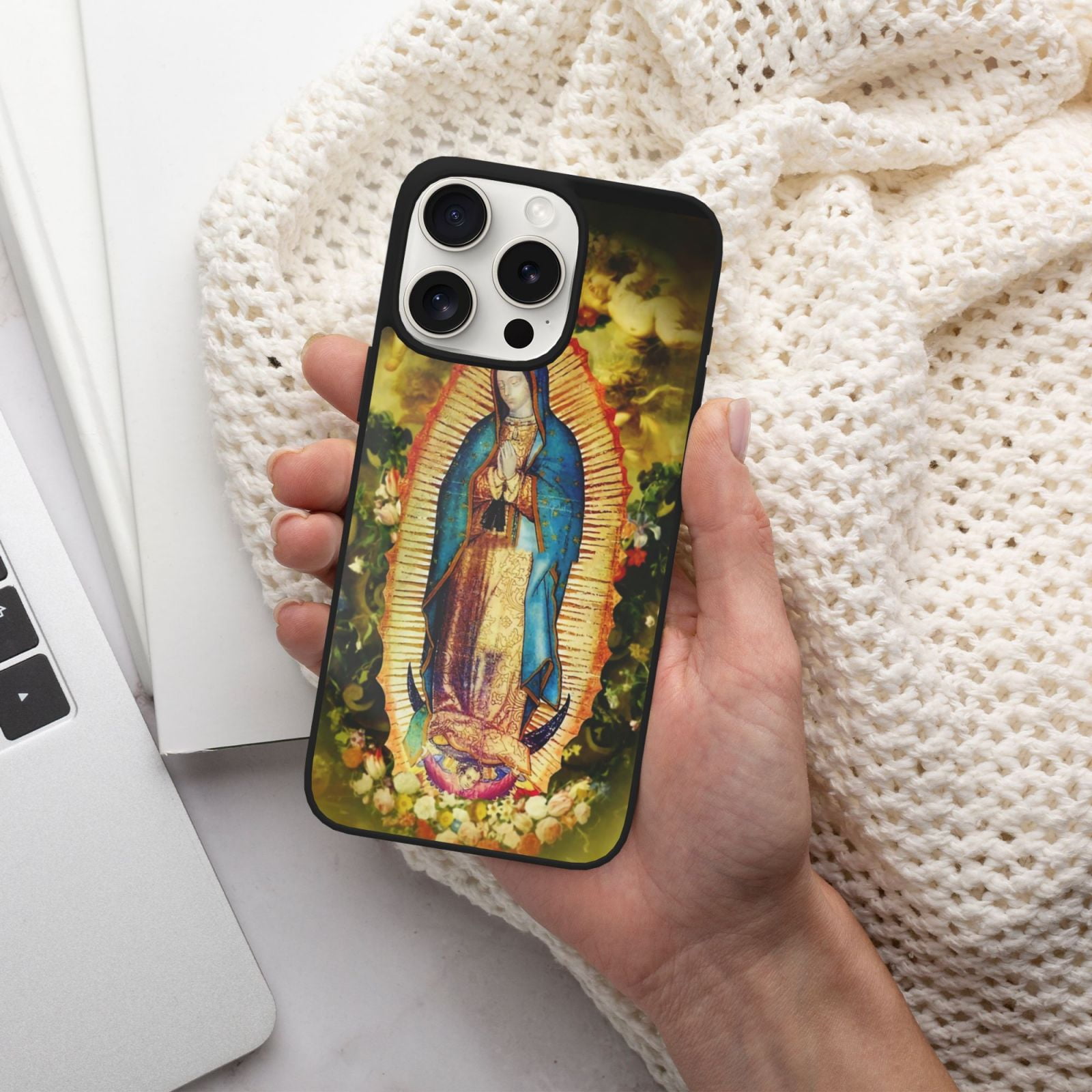 Our Lady Of Guadalupe Mexican Virgin Mary Mexico Aztec Tilma 20-105 ...