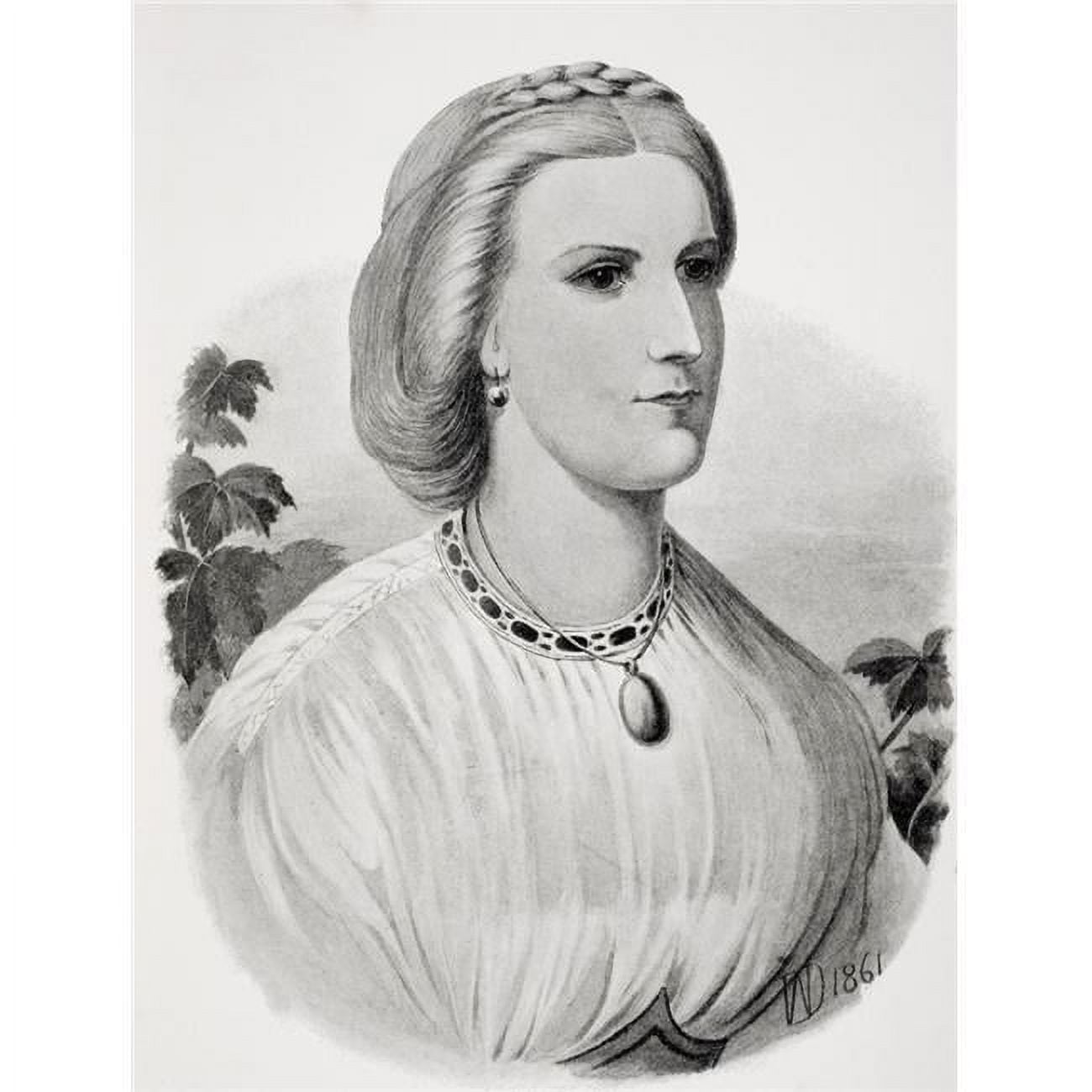 Lady Isabel Burton As A Bride 1831-1896 Wife of Sir Richard Francis ...