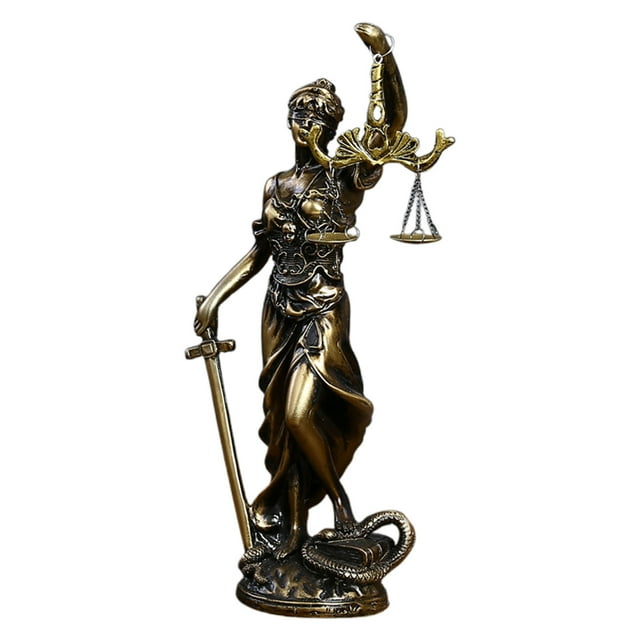 Lady Justice Statue | Lawyer Lady Justice Resin Decor | Justice ...